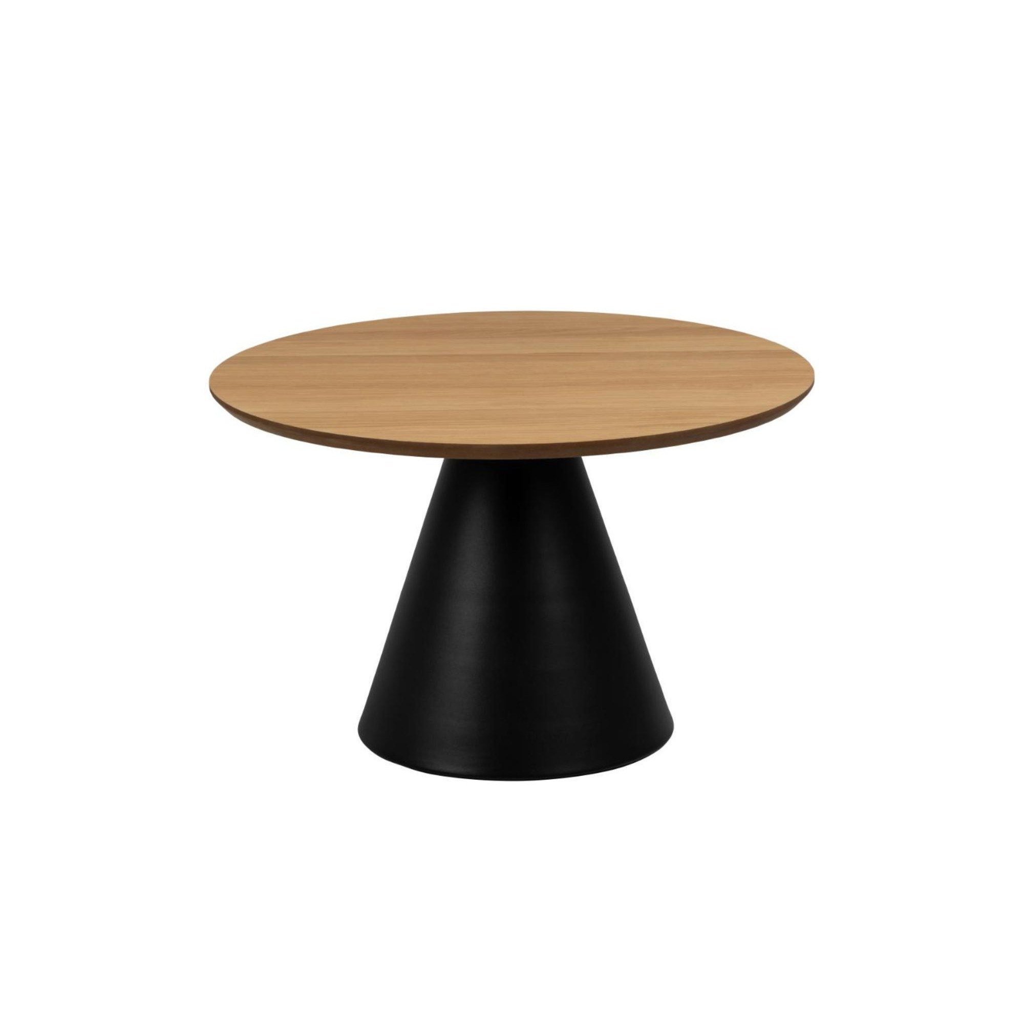 Table basse ronde en bois et métal D65 GIROLLE - HELLIN